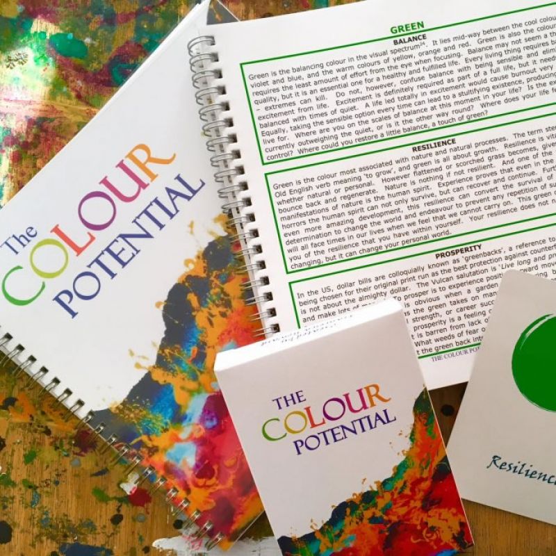 The Colour Potential Oracle Card Deck & Handbook | Francesca Howard The Colour Potential Oracle Card Deck & Handbook | Francesca Howard